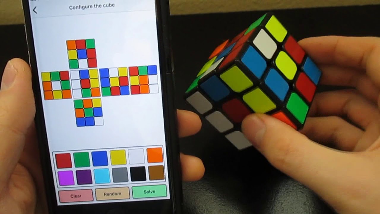 Rubik s Cube Solver App That Solves Around 20 Moves YouTube