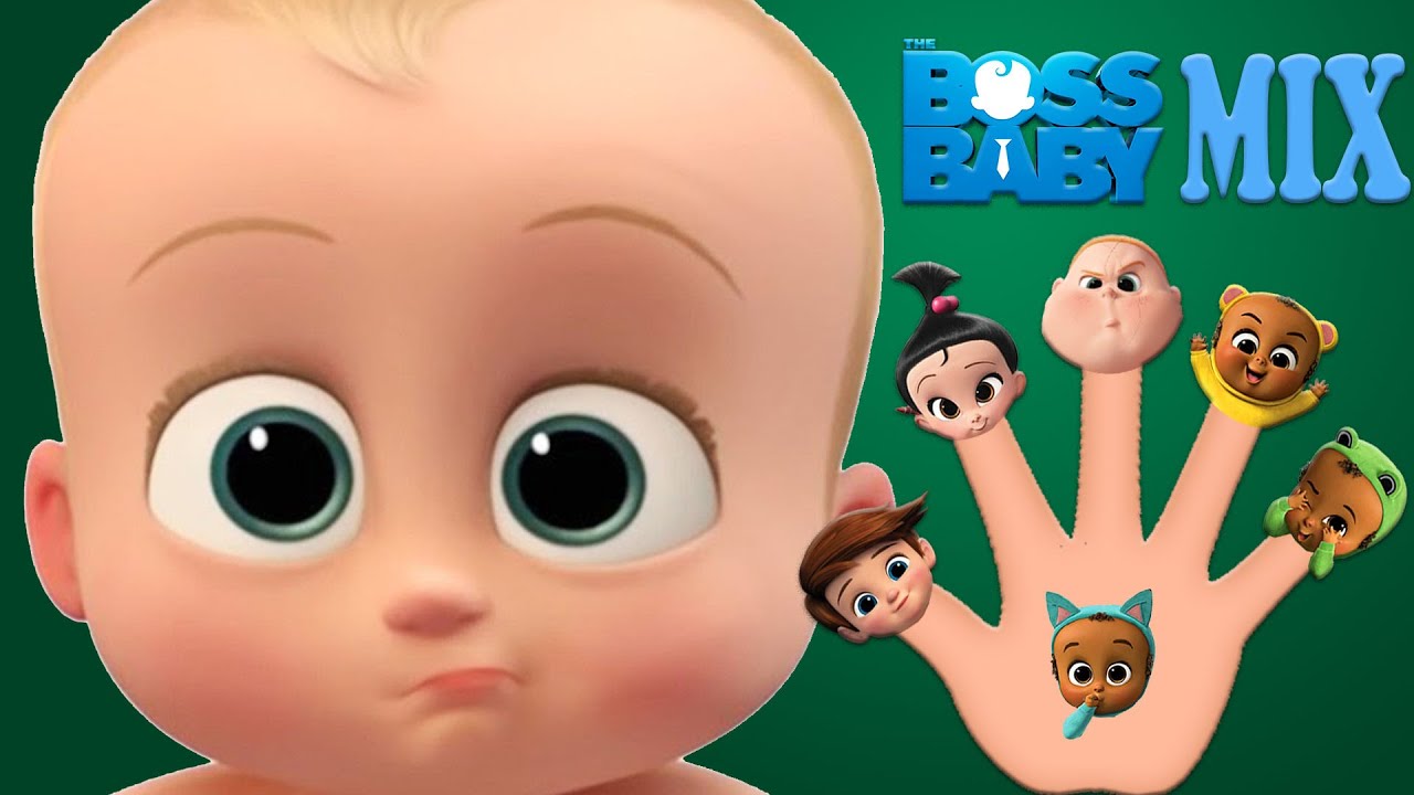 Boss Baby Finger Family Songs Mix | Boss Baby Daddy Finger Song - YouTube
