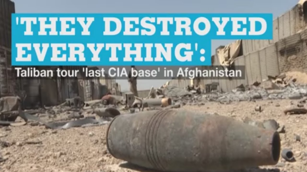 A walk through parts of the CIA's Eagle Base, near Kabul Airport ...