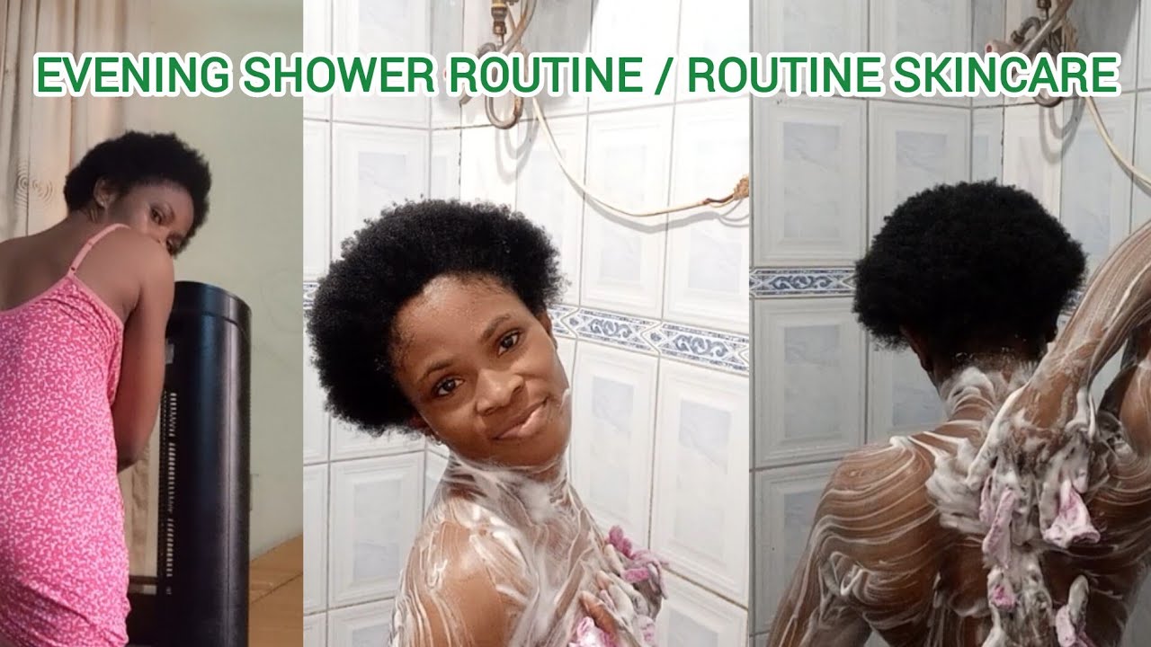 Evening Shower🚿 Routine / Night Skincare Routine Today - YouTube