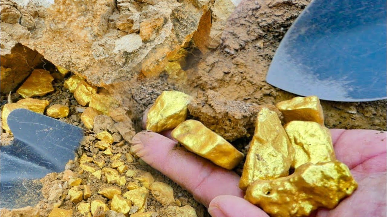 *Gold* in the Mountain! Best New Gold Mine of 2024 worth Million Dollar ...