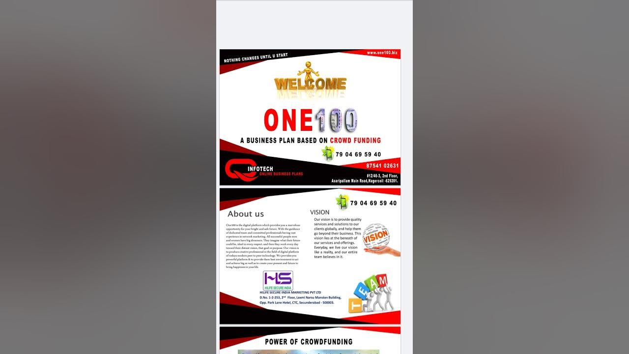 ONE100 BUSINESS PLAN UPDATED EXPLAINED FIRST TIME IN TAMIL YouTube one100-business-plan-updated-explained-first-time-in-tamil-youtube