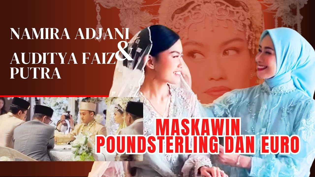 Putri Alya Rohali Menikah dengan Auditya Faiz Putra, Maskawin ...