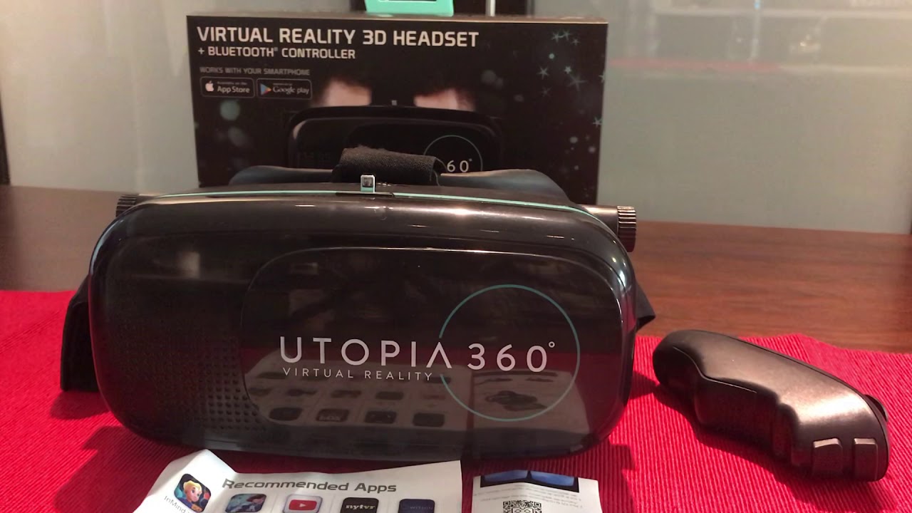 Utopía 360 VR Headset Review - YouTube