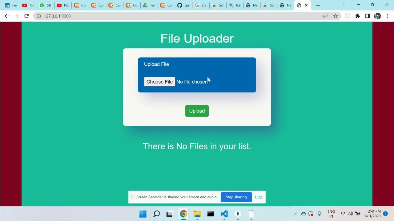 Csv Upload Coding Ninjas Backend Skilltest Youtube