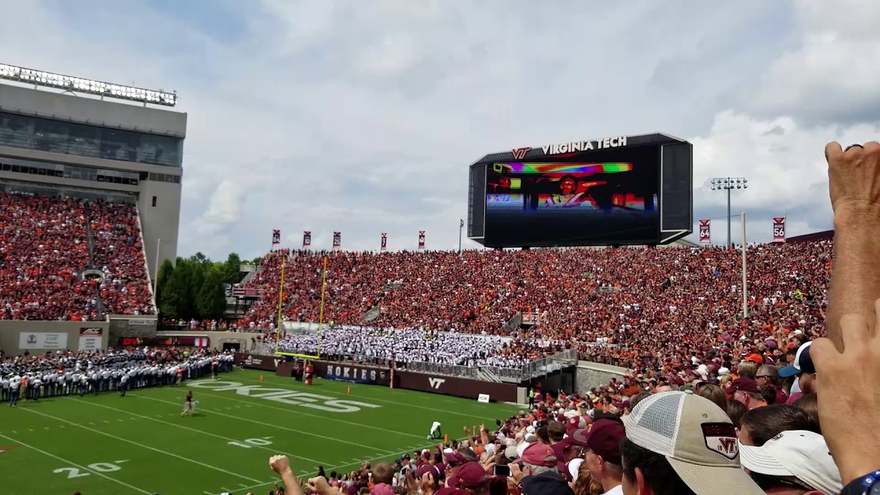 Virginia Tech entrance - September 8, 2018 - YouTube