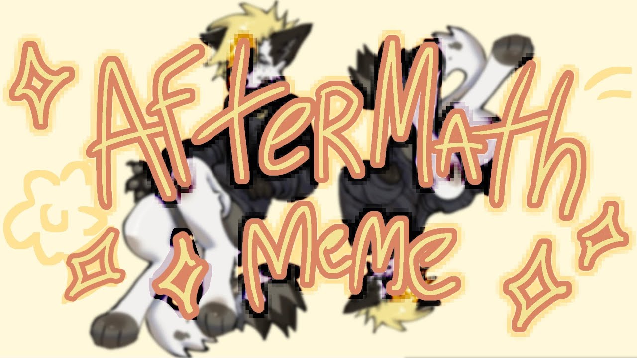 AFTERMATH Meme Animation flipaclip - YouTube
