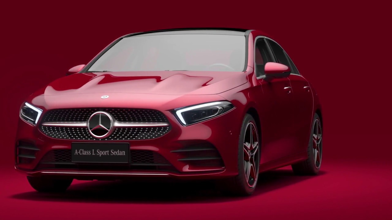 Mercedes-Benz A-Class L Sport Sedan - Design - YouTube