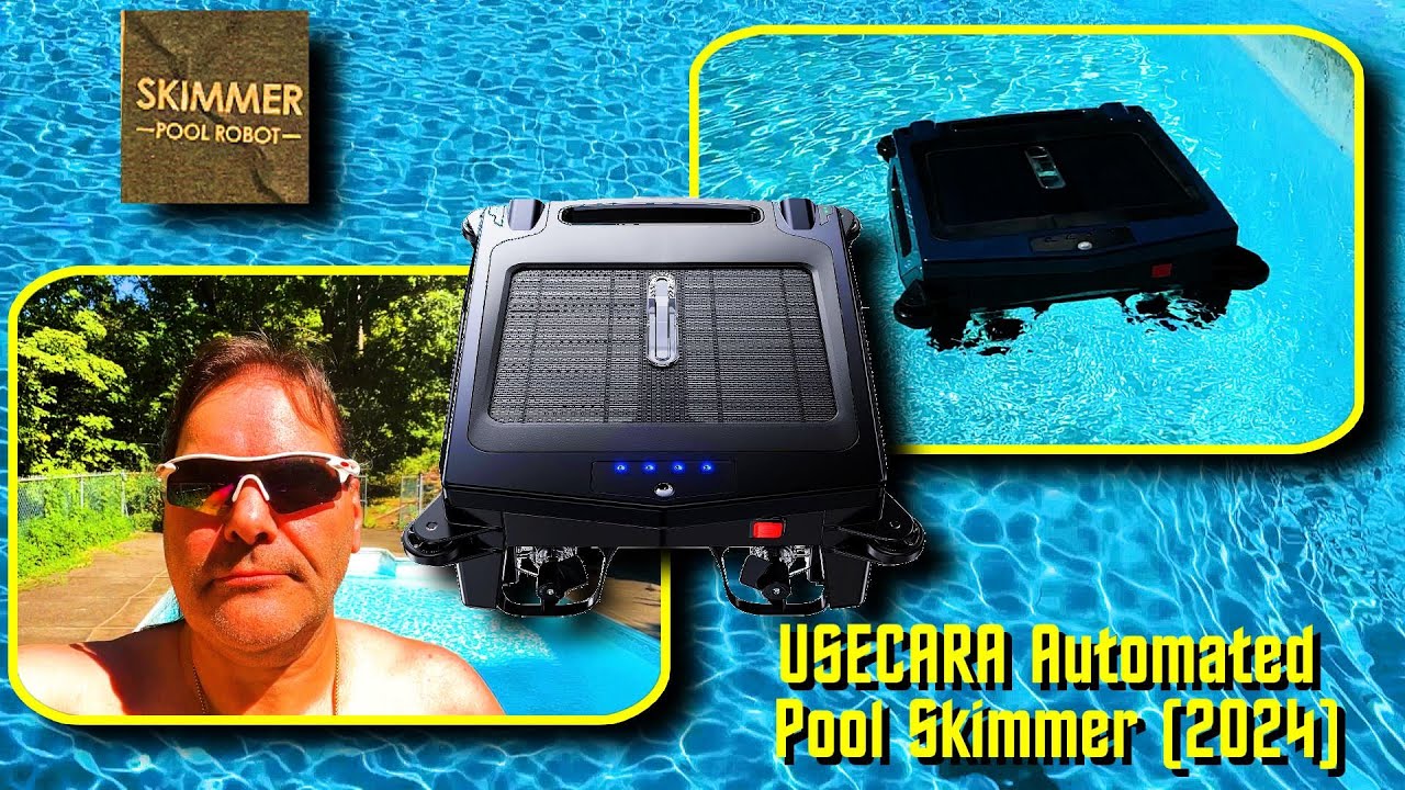 USECARA Automated Robotic Pool Skimmer Review and Demonstration (2024 ...