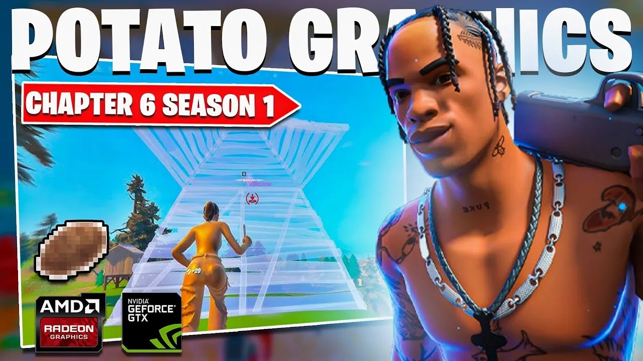 How to Get Potato Graphics in Fortnite AMD | Potato Graphics Fortnite ...