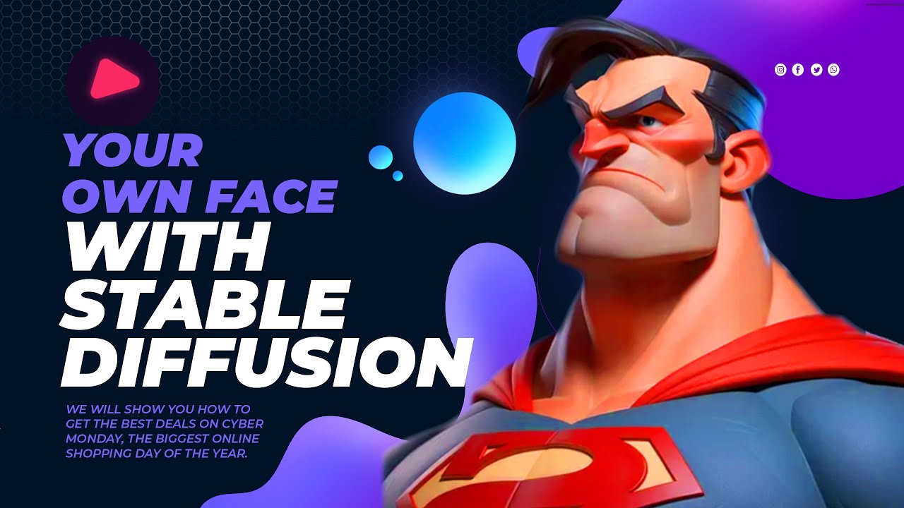 The ultimate guide to stable diffusion with your own face - YouTube