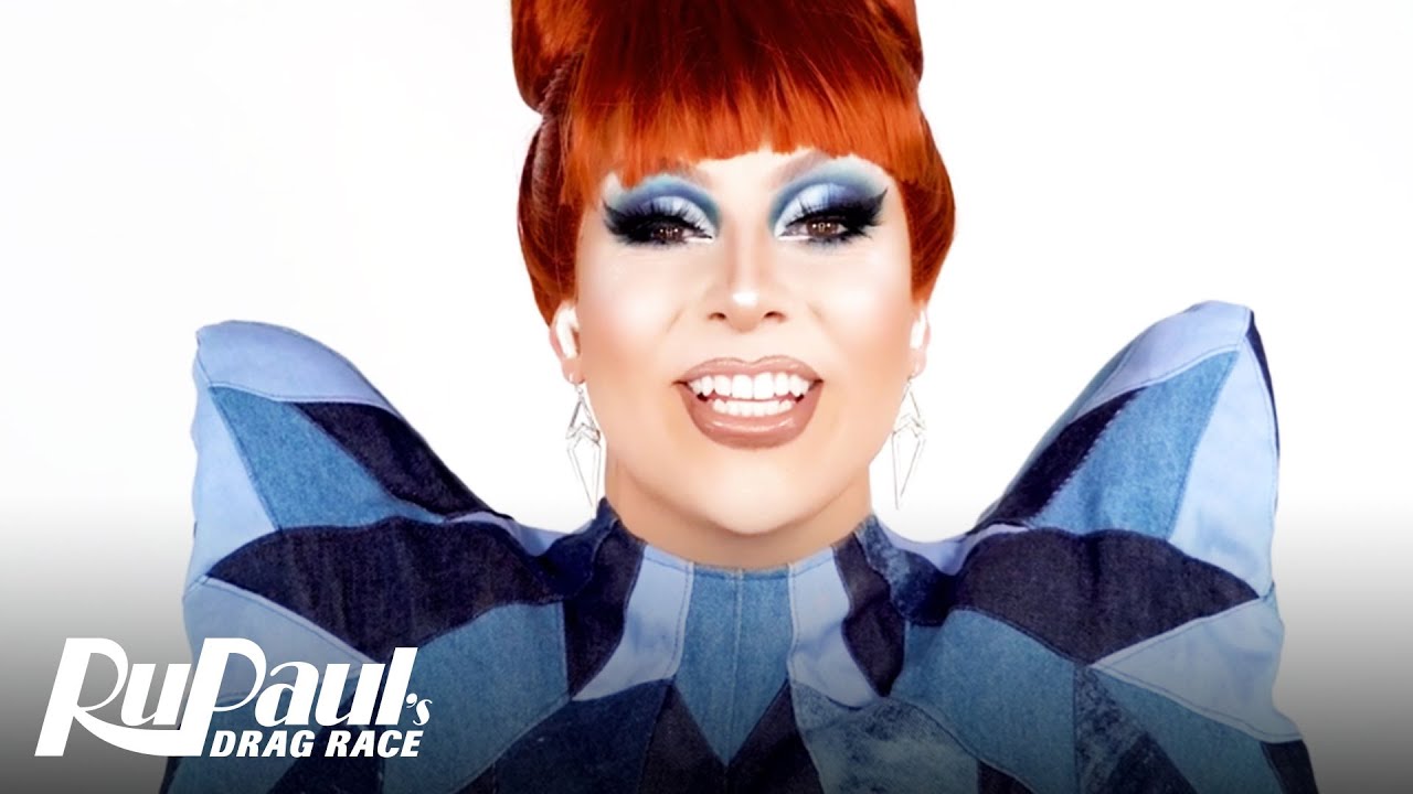 Jan’s Blue Jean Baby Look 💙 Ruvealing the Look | RuPaul's Drag Race AS6 ...