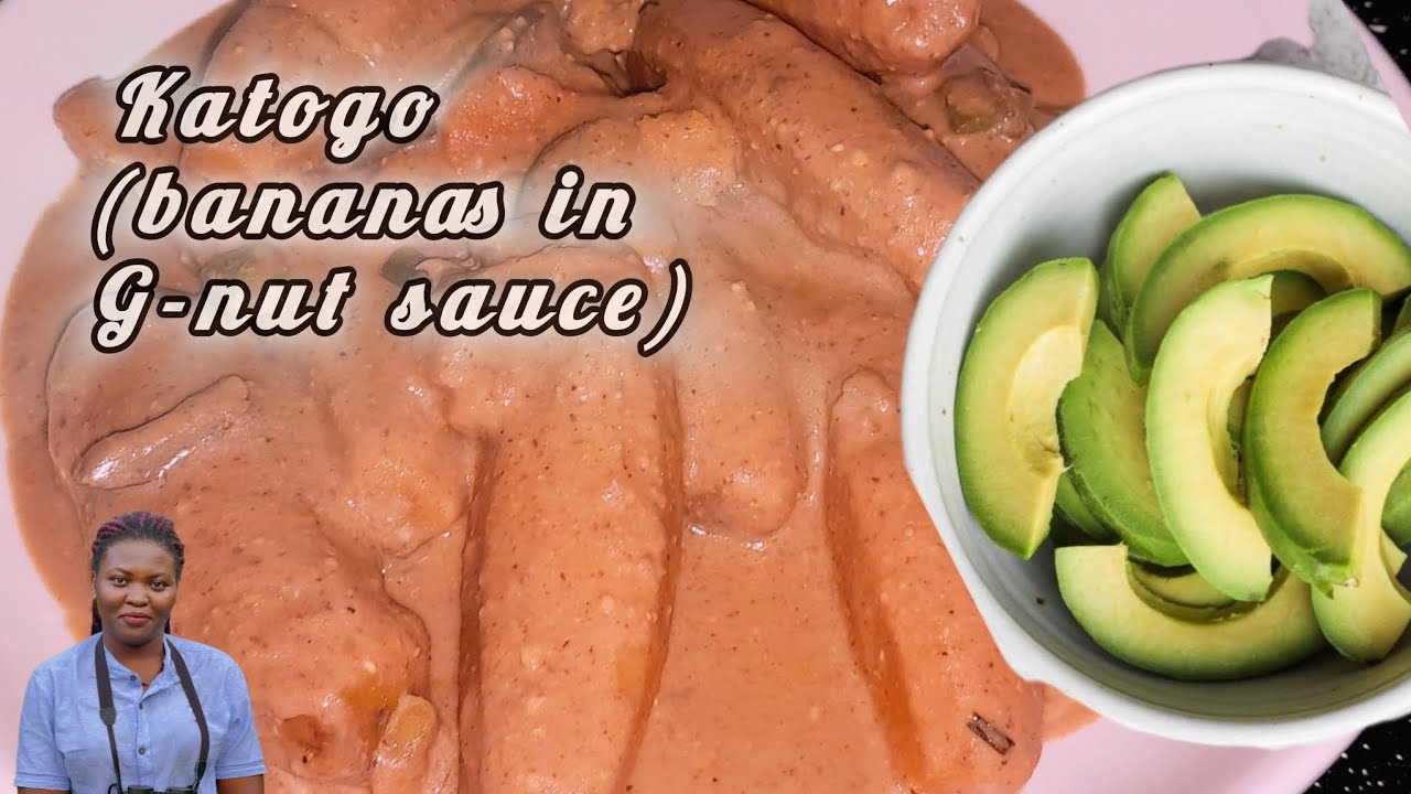 Ugandan food:Matooke with g-nuts recipe//how to cook katogo //banana in ...