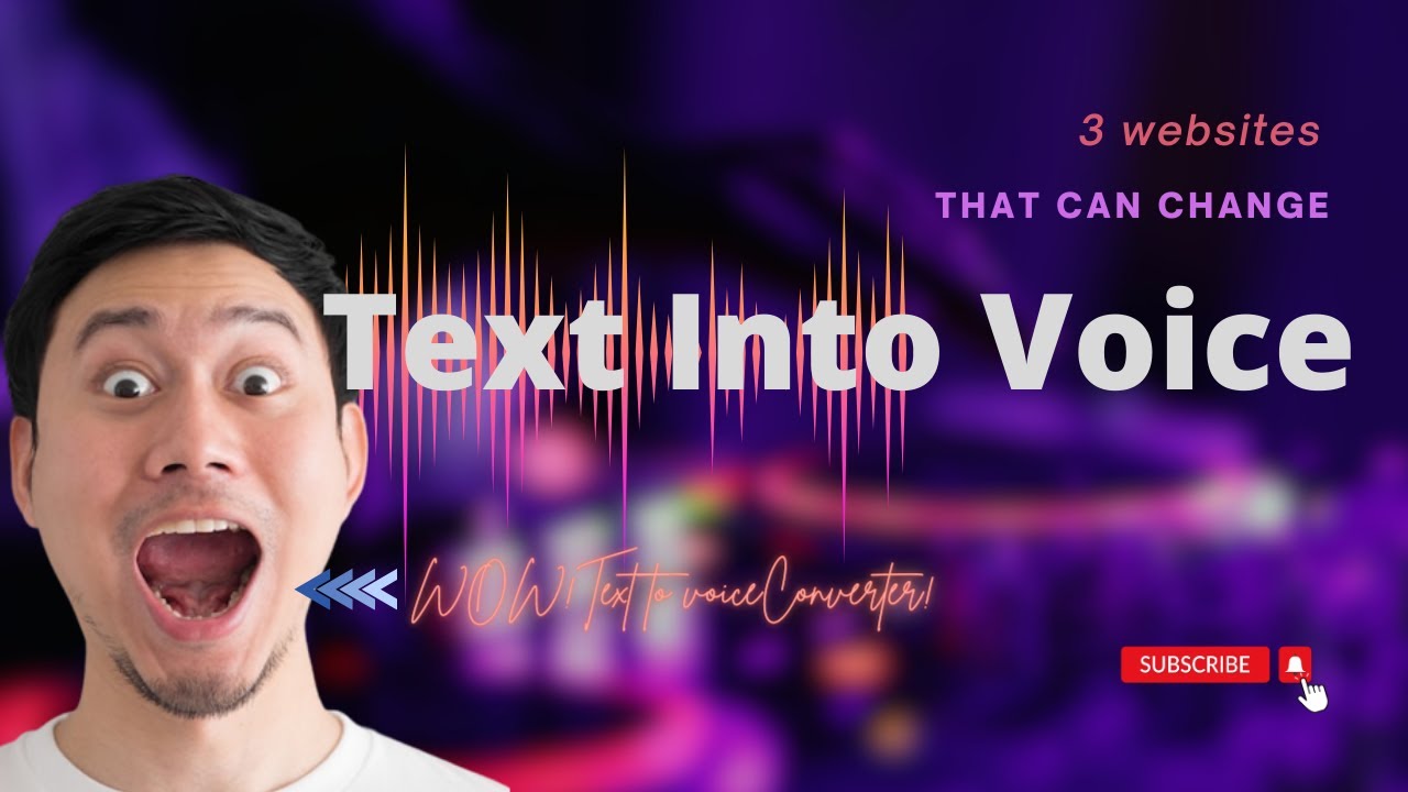 How To Use Text-to-speech To Make Voice-overs For Your Videos - YouTube