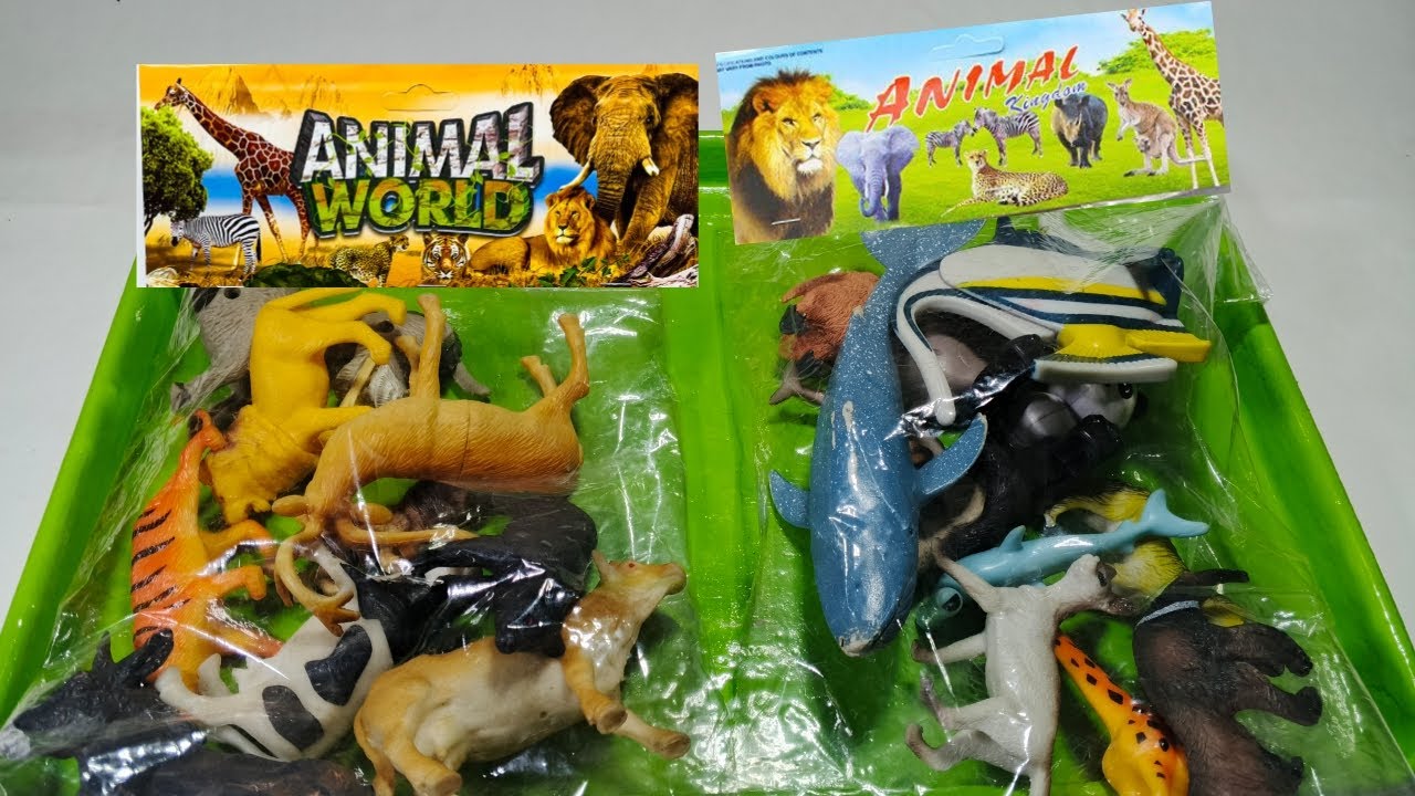 6;04 Minutes Satisfying With Unboxing Review Farm Animal Toy, Cow ...