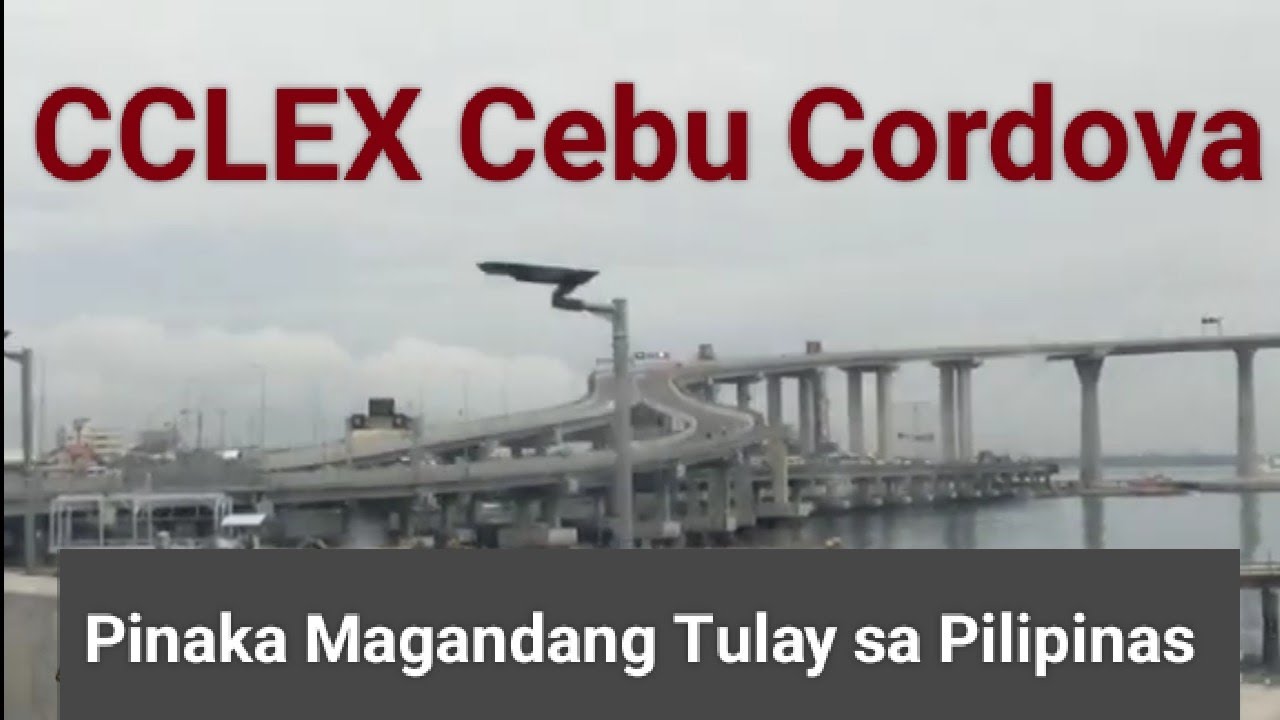 CCLEX WORLD CLASS BRIDGE (Seaside to Cordova) CEBU PHILIPPINES - YouTube