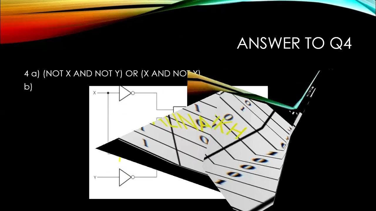 EXAM STYLE QUESTIONS CHAPTER 10 BOOLEAN LOGIC O LEVEL AND IGCSE COMPUTER SCIENCE 2210 - YouTube