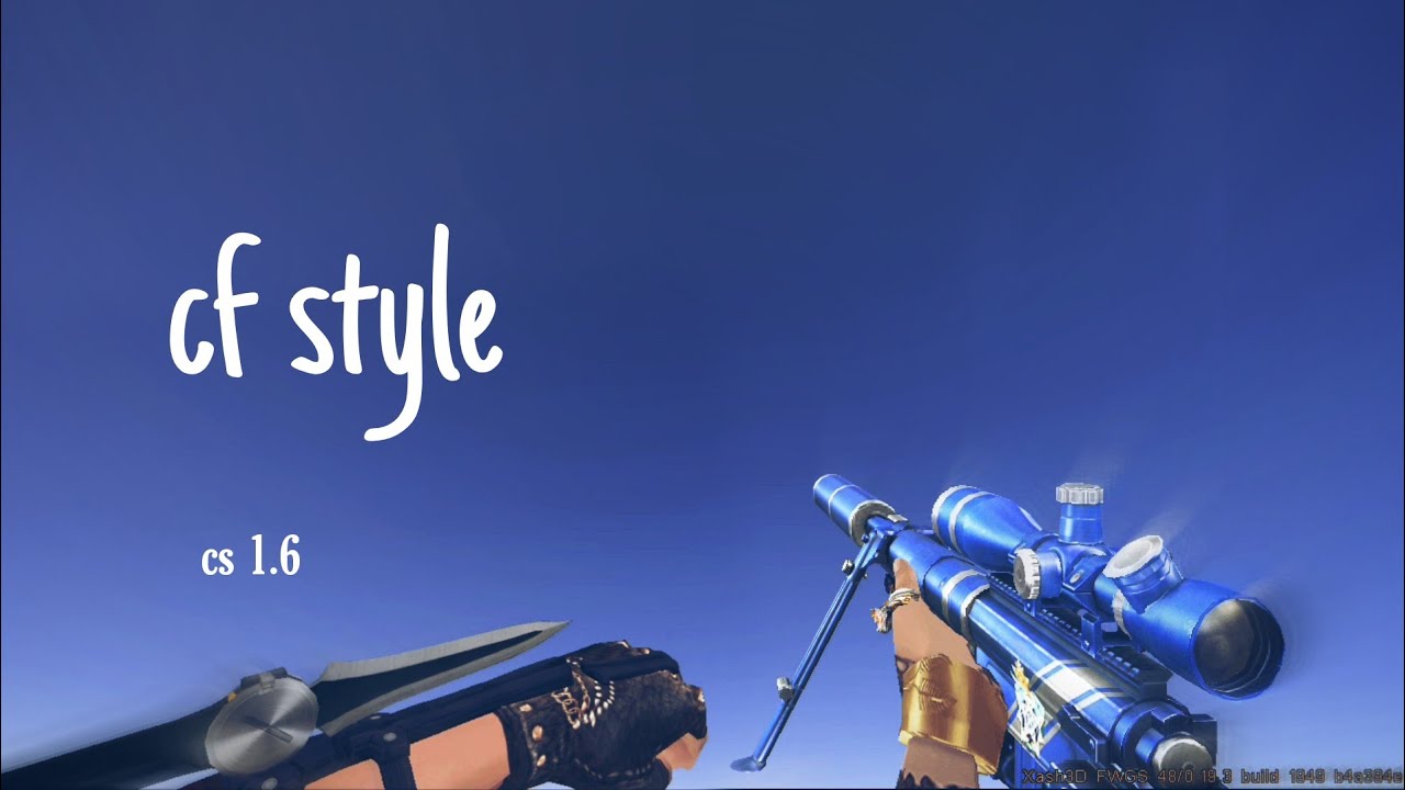 Crossfire weapons - Knife Scout | cs 1.6 - YouTube