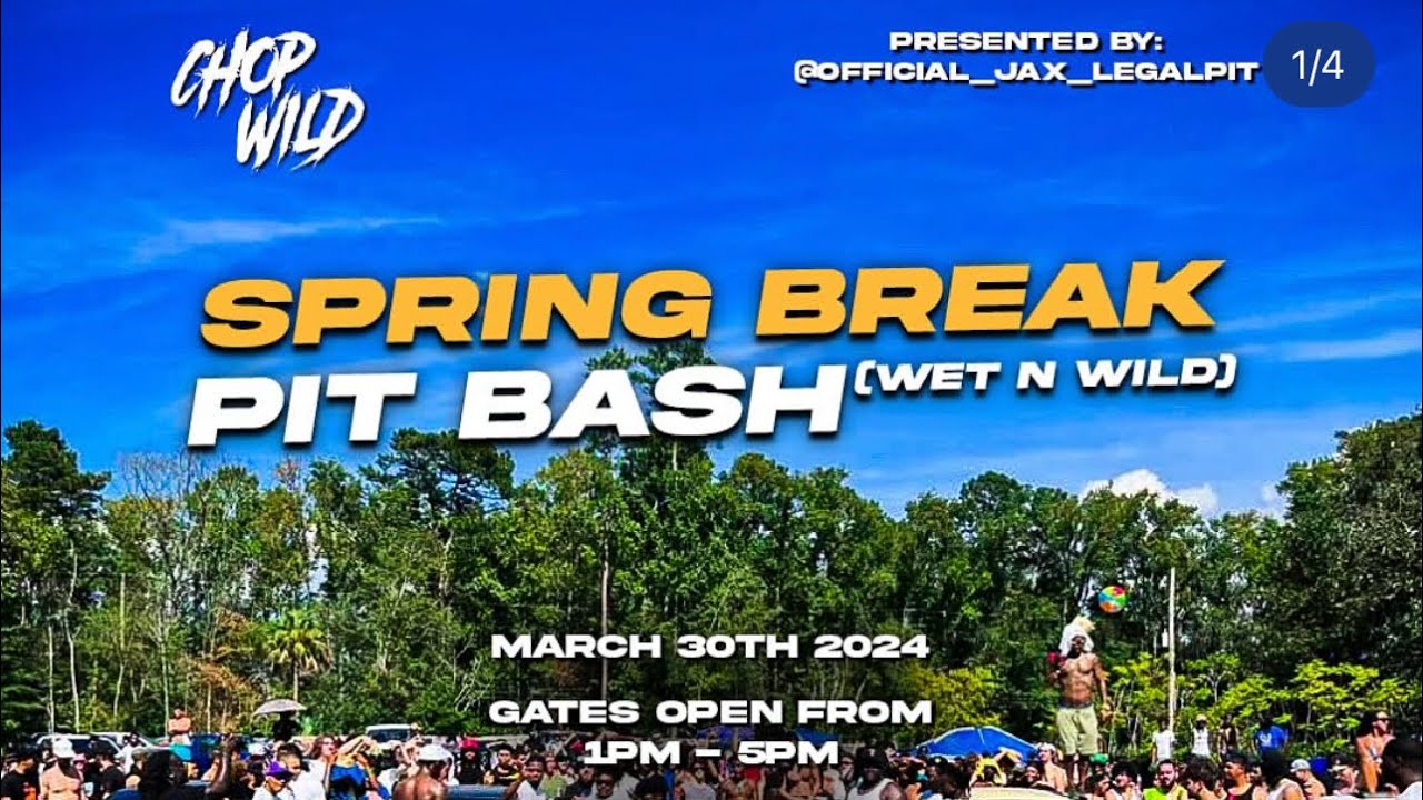 Chop Wild Wildest Spring Break Pit Bash 2024 Vlog 2 *MUST WATCH* - YouTube