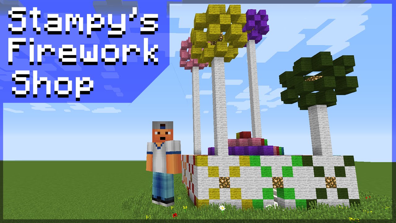 How to build Stampy's Firework Shop! [1/2] - Minecraft Tutorial - YouTube