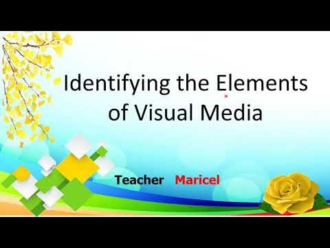 Identifying the Visual Elements- Grade 5 Lesson (English 5 Q4W1D2 ...