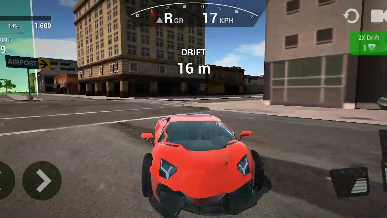 Ultimate Car Driving Simulator roller coaster drift - YouTube