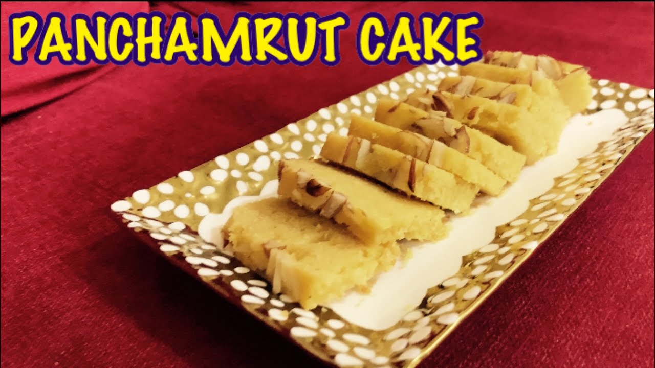 PANCHAMRUT CAKE || Tea Time Cake || Rava Cake || Eggless cake ...