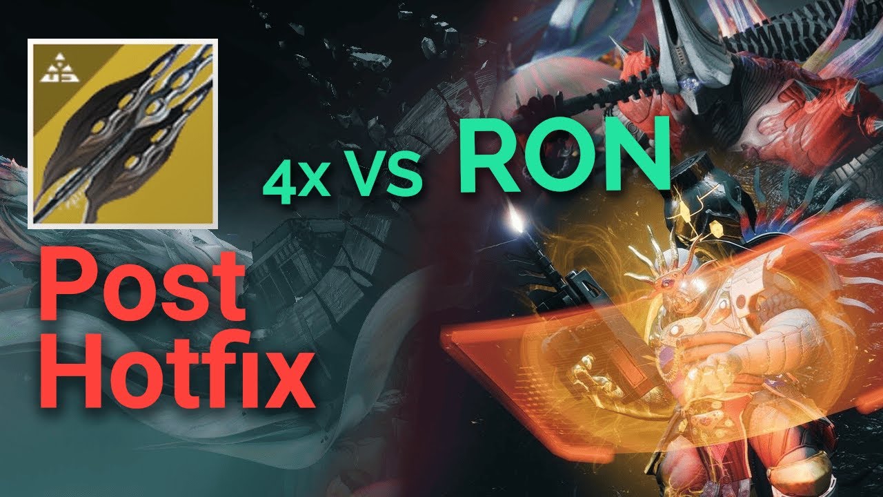 Two Runs of RON with 4x Winterbite: Post Patch ⍱ Destiny 2 Lightfall ...