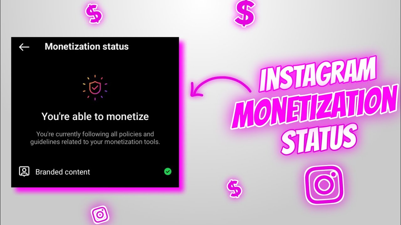 Instagram Monetization Status | Instagram Monetization Ke Status Ko Check Kaise Kare - YouTube