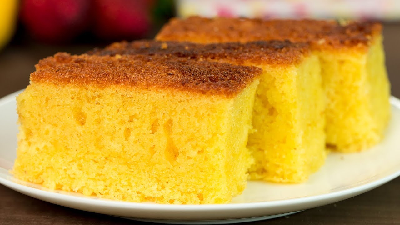 Génoise moelleuse à la vanille, cuite dans la casserole, délicieuse et ...