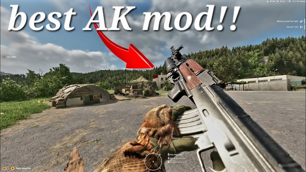 Arma Reforger AK mod! PvP Conflict!! - YouTube