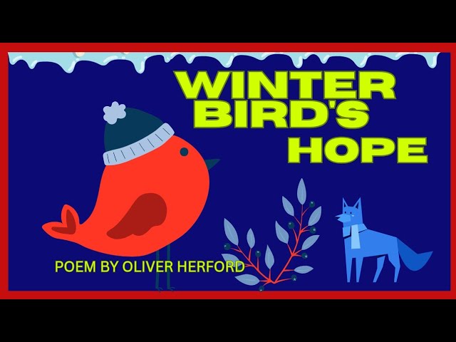 Birds In Winter Poem For Kindergarten Fahman The Explorer Beautiful
