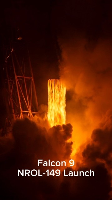 Falcon 9 Launches NROL-149 - YouTube