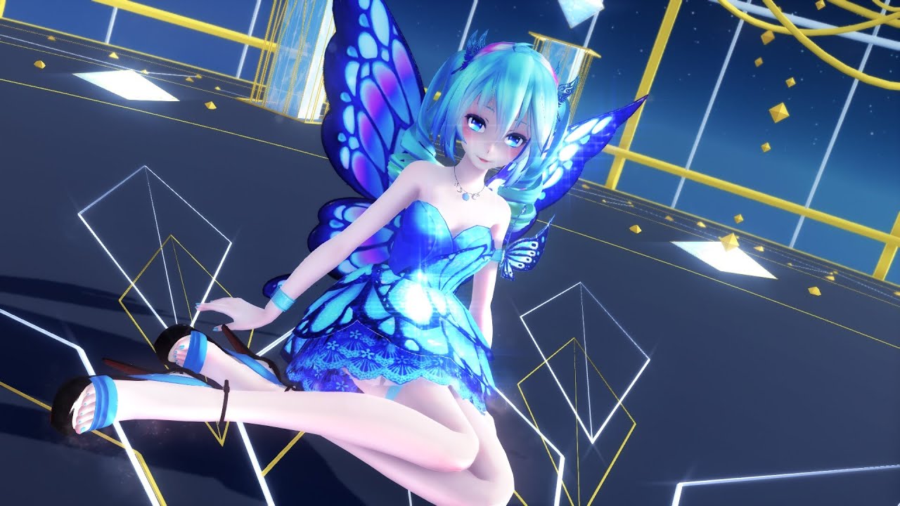 【MMD】Moon☆【Miku Hatsune】【60fps】+MODEL DOWNLOAD AND OUTFIT - YouTube