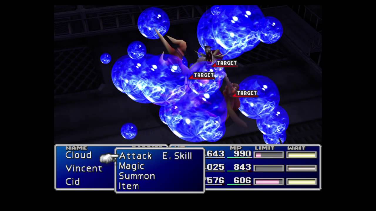 FINAL FANTASY VII: Hojo Boss Battle - YouTube