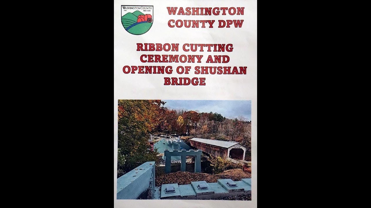 Shushan Bridge Ribbon Cutting Ceremony - YouTube