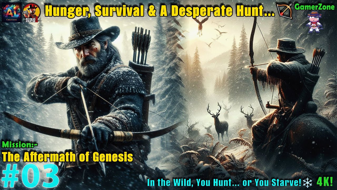 Red Dead Redemption 2 Gameplay Part 3: The Aftermath of Genesis 4K 60FPS - PC Walkthrough - YouTube