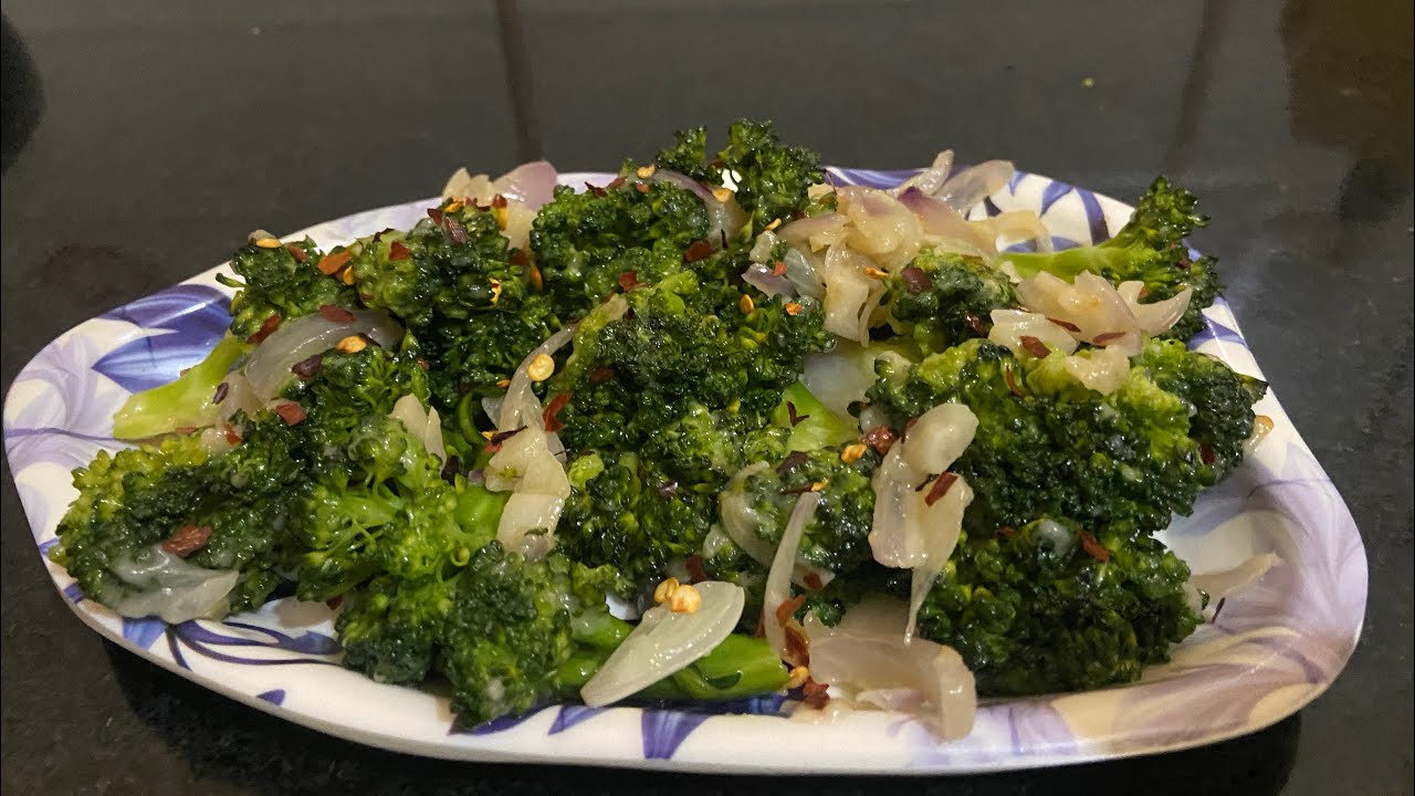Garlic Butter Broccoli 🥦 - YouTube
