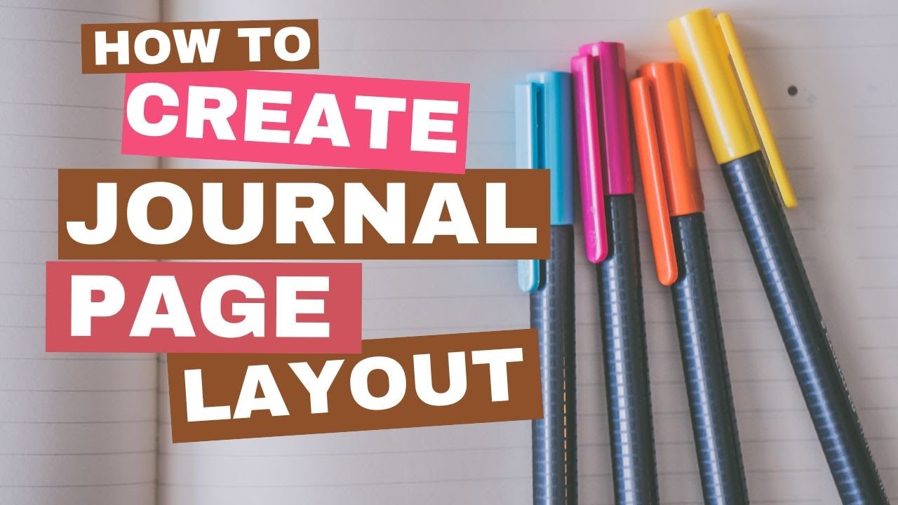 Quick Tip: How to Create Different Journal Page Layouts using ...