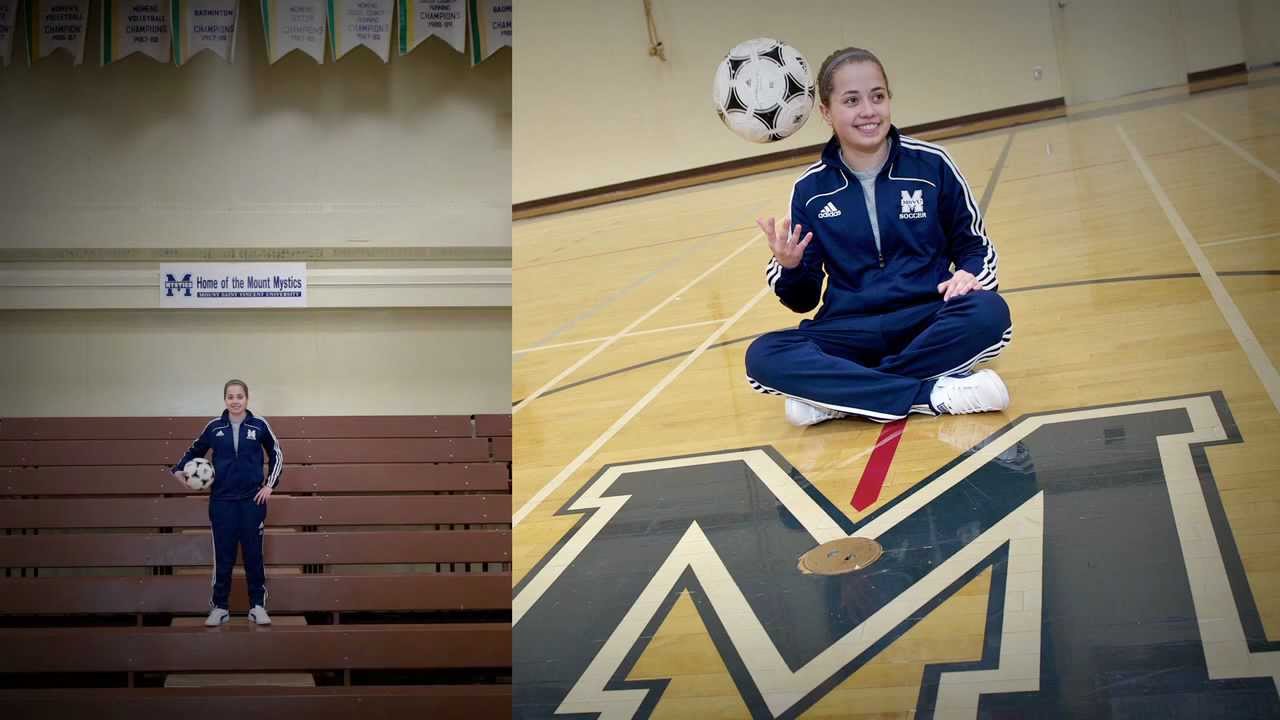 Danielle Cyr - soccer player, student | Our Stories | Mount Saint ...