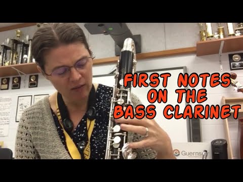 First Notes on the Bass Clarinet - YouTube