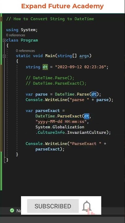 C Programmers Faq 12 Convert String To Datetime Programming Coding Expandfutureacademy