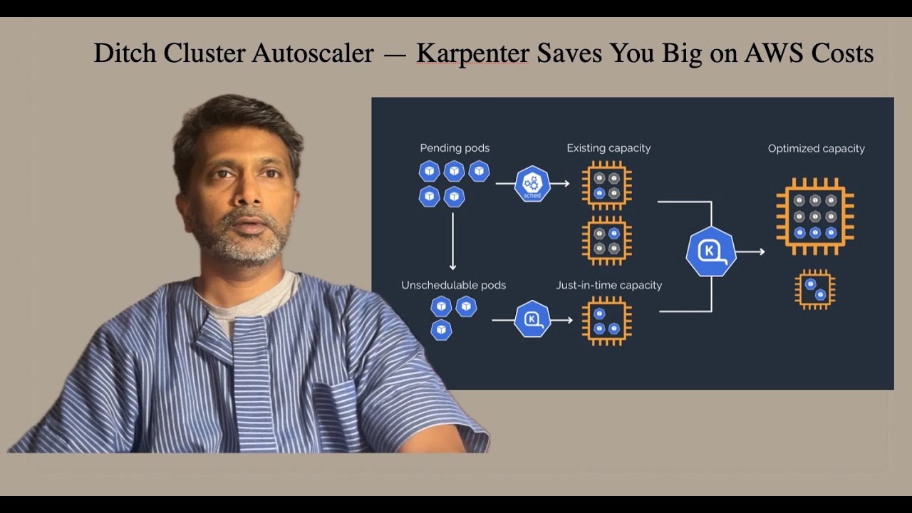 Ditch Cluster Autoscaler — Karpenter Saves You Big on AWS Costs - YouTube