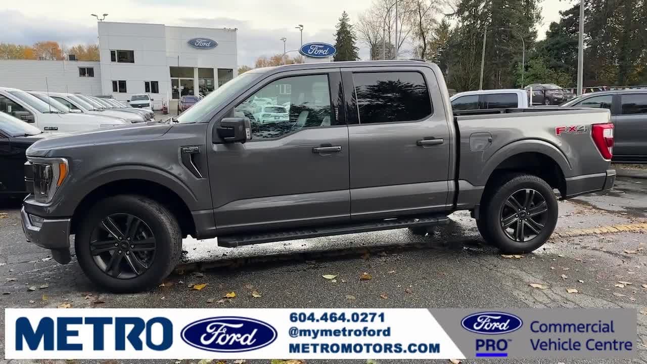 2022 Ford F-150 Lariat - 502A SPORT|BLUECRUISE|TWIN PANEL MOONROOF ...