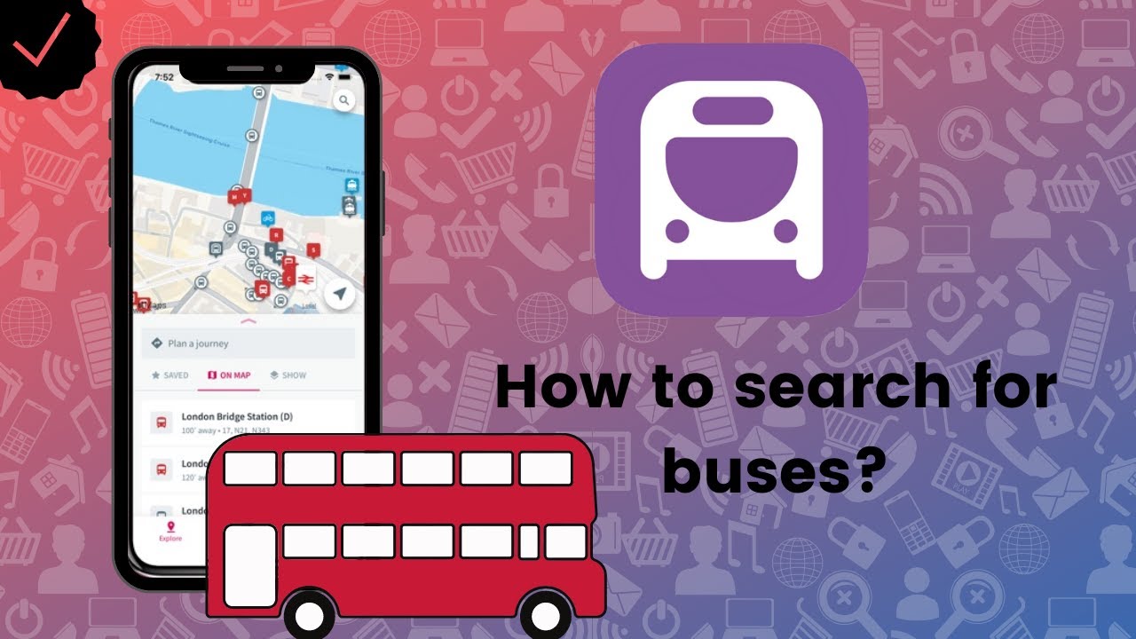 How to search for buses on Bus Times UK? - YouTube