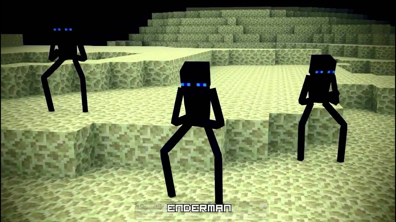 Like an enderman" Пародия на Gamnam Style . - YouTube