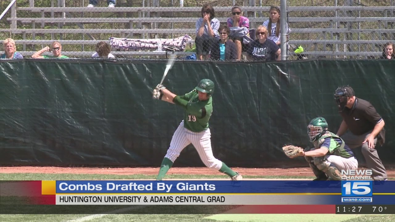Dalton Combs drafted by San Francisco Giants - YouTube