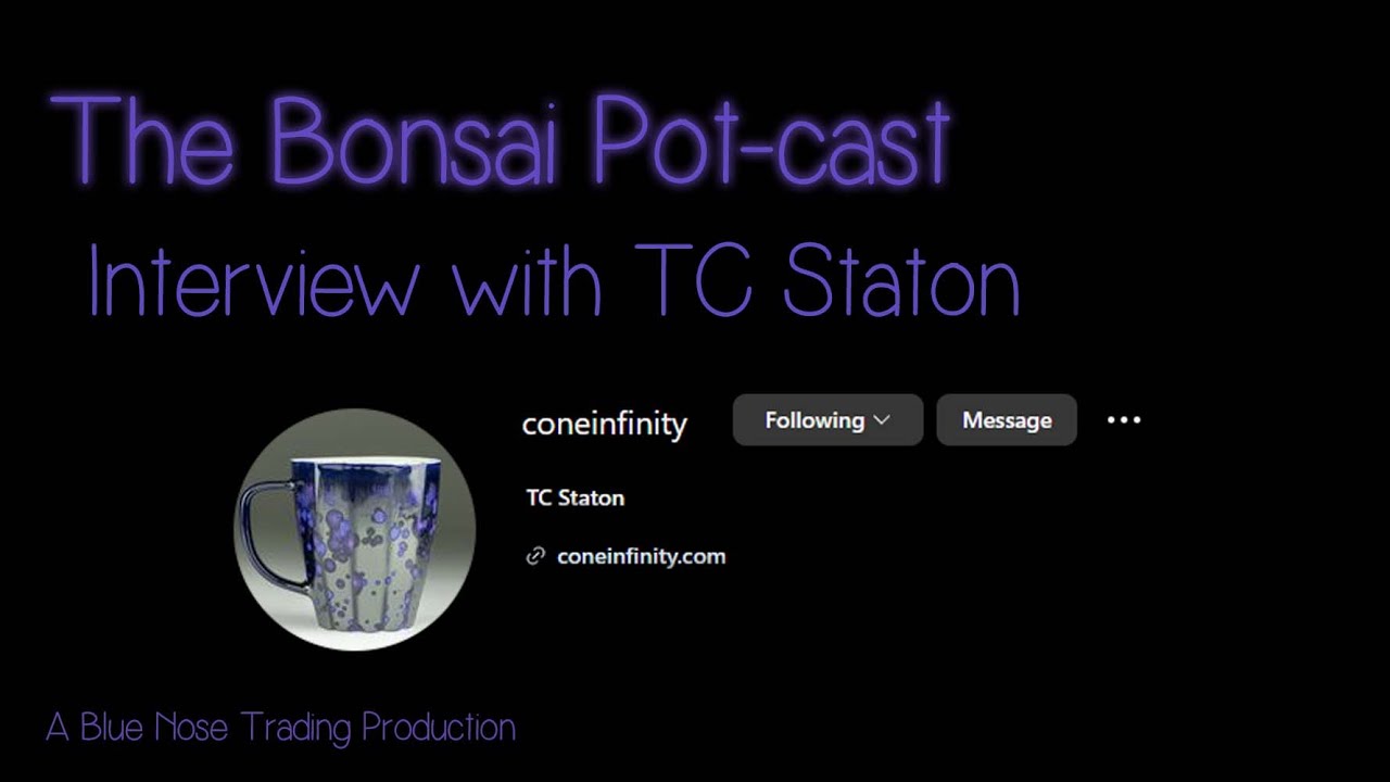 TC Staton Interview | Cone Infinity | The Bonsai Pot-cast | Pottery and ...