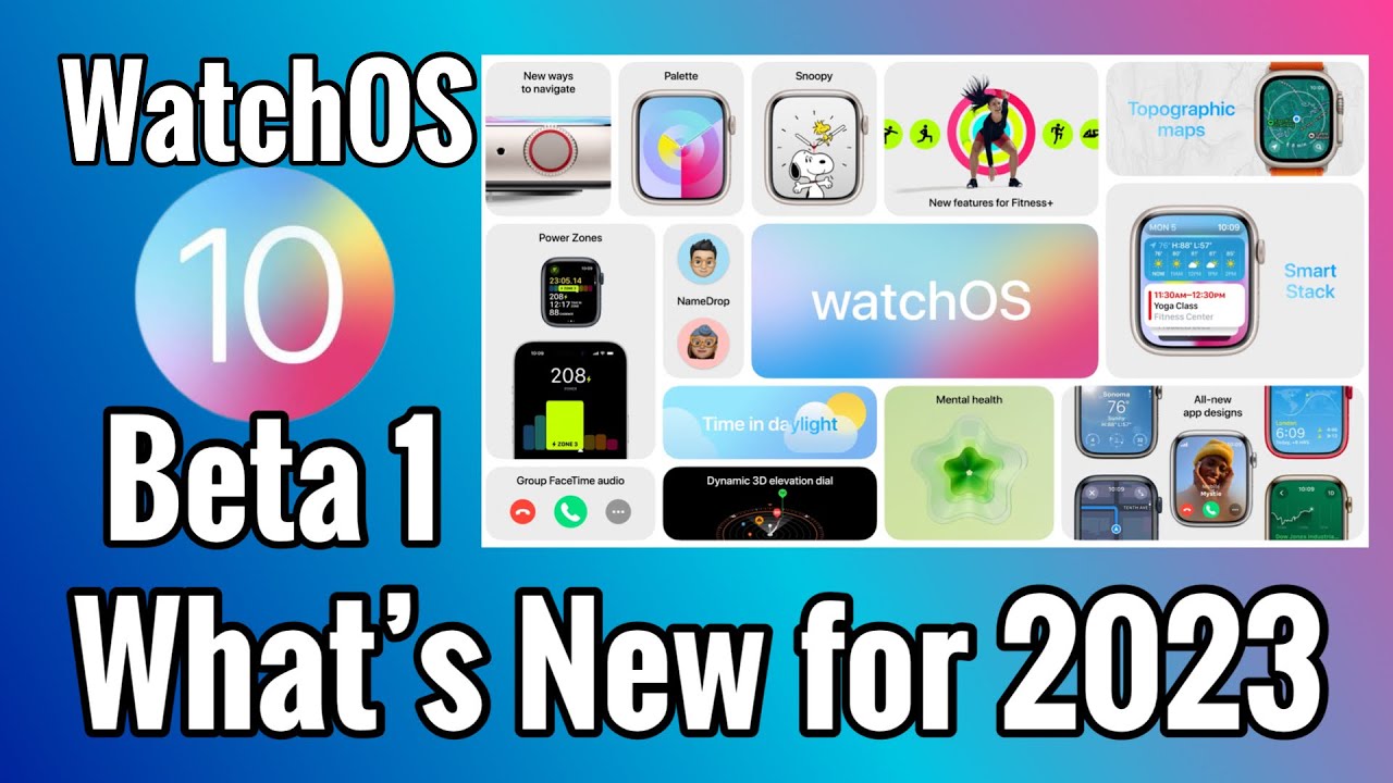 WatchOS 10 Beta 1 | Hands On | Biggest Changes To Apple Watch Yet ...