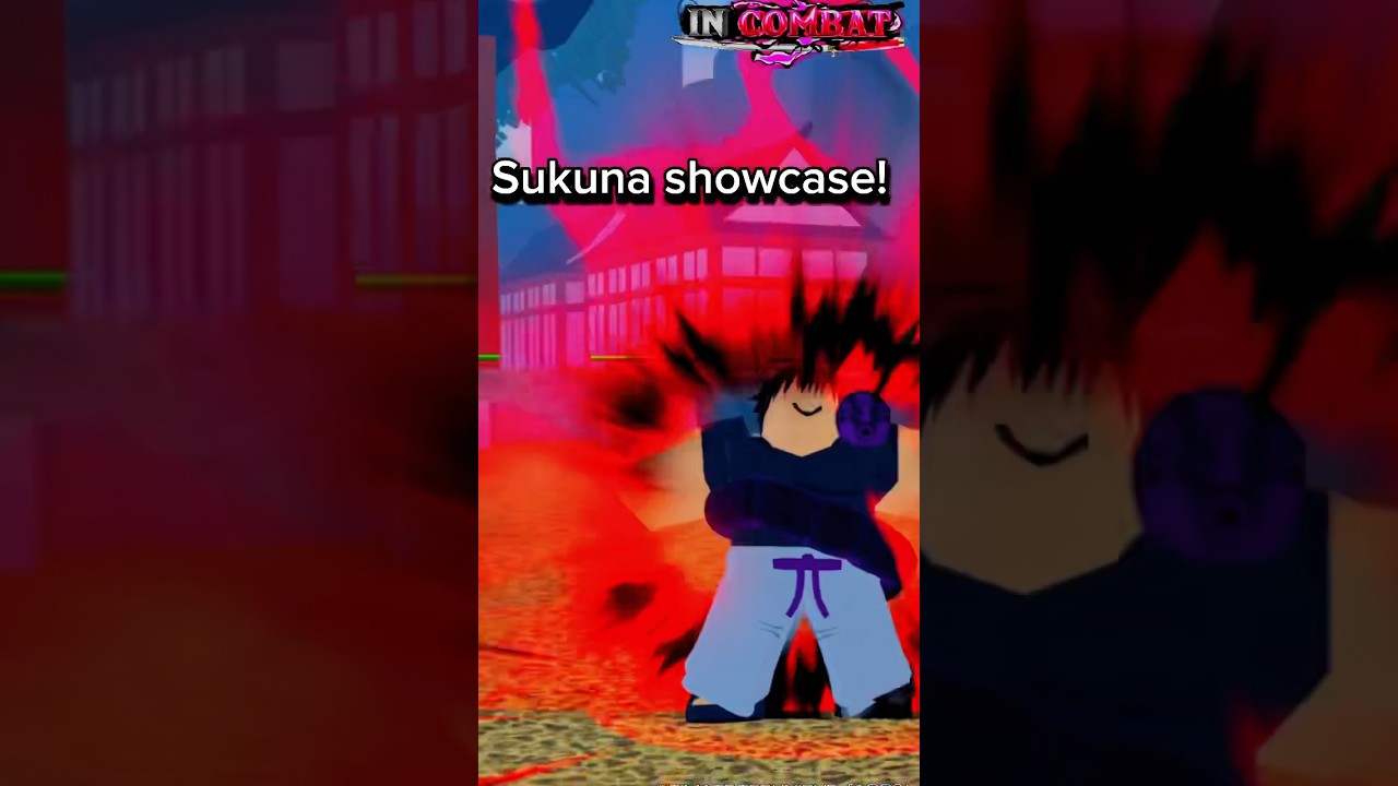 Sukuna Showcase in jujutsu chronicles - YouTube